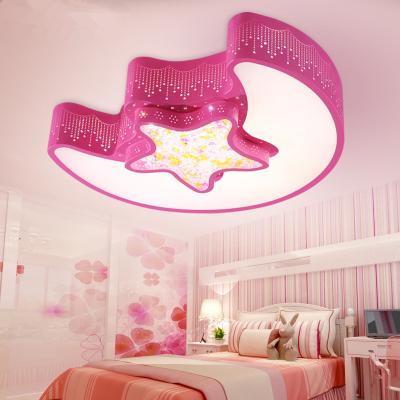 China Latest ceiling light design Moon Shape For Kids room Children room Ceiling lamp (WH-MA-28) for sale