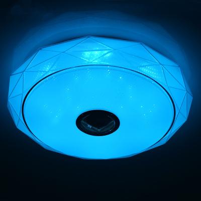 China Modern Smart Remote Control and APP Music Ceiling Lights with Bluetooth speaker & colorful modern ceiling lamp (WH-MA-44 for sale