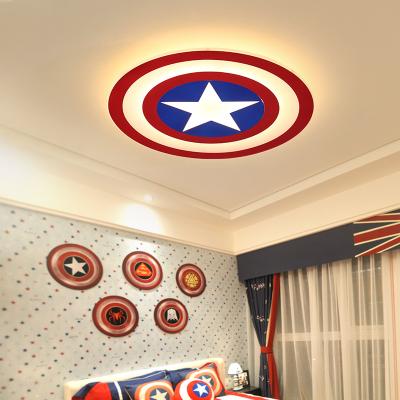 China Kids LED Ceiling Lights Captain America with remote control ceiling lamp (WH-MI-131) for sale