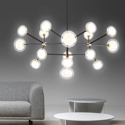 China Modern Black Gold basic pendant light For Foyer Bedroom Kitchen Pendant lamp (WH-AP-64) for sale