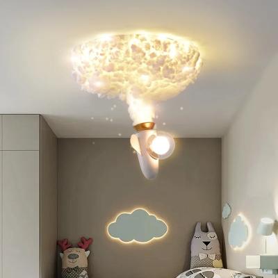 China children room lighting Bedroom Study Kids Nursery Creative Rocket astronaut ceiling light(WH-MA-337) for sale