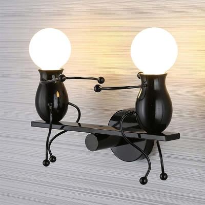 China Cartoon Lamp Living Room Bed Room Creative Vintage Iron Simple Teeterboard Style Creative Children'S Wall Lamp (WH-VR-57 for sale