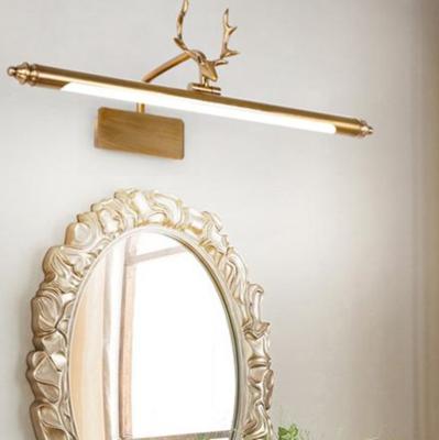 China Tafel Cabinet Coiffeuse Avec Miroir Penteadeira Lighting Dressing Mirror De Makeup Lamp(WH-MR-47) for sale