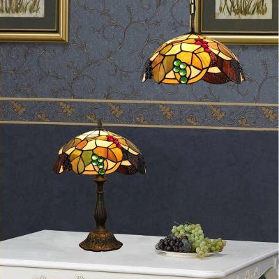 China 30CM Tiffany Table Lamp European Bedroom Bedside Table Light(WH-TTB-40) for sale