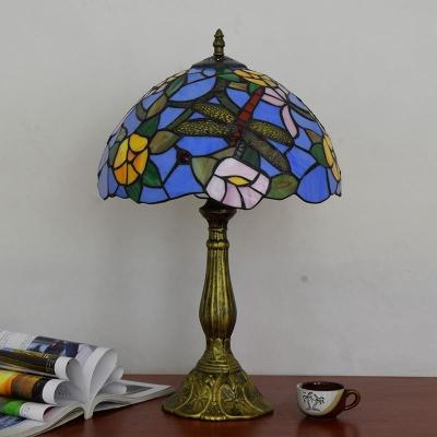 China 30CM Tiffany Table Lamp Aolly Base Bedroom Bedside luxury lamp(WH-TTB-73) for sale