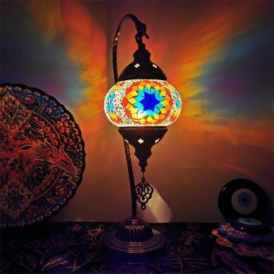 China Mediterranean style Art Deco Turkish Mosaic Table Lamp(WH-VTB-09) for sale