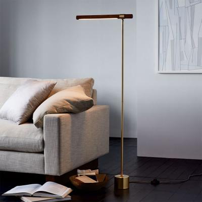 China Modern LED Floor lamp Bedroom Bedside Decoration Floor Light Living Room long lamp Standing Lighting(WH-MFL-55) for sale