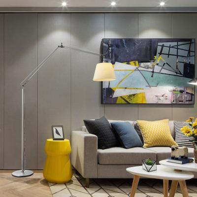 China Nordic Design  Tolomeo Maxi Luminária de chão com braço articulado Luminária industrial de pé de metal (WH-MFL-67) à venda