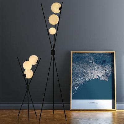 China Nordic Post-modern Floor Lamp 3D Printing Moon Led Lamps for Living Room nordic led floor lamp(WH-MFL-119) for sale