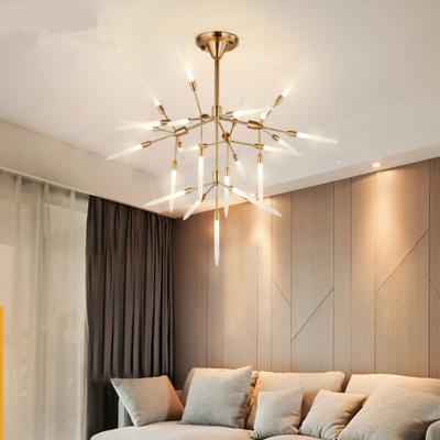 China Spur Grande LED Chandelier Design sputnik lamp hanging chandelier(WH-MI-90) for sale