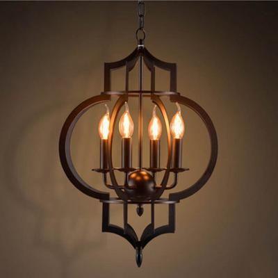 China Modern Nordic Creative Iron E14 LED Lighting Chandelier E14 American Chandelier(WH-CI-124) for sale