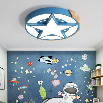 China Modern flush mount ceiling light Boy room Kids room Stars Chandelier(WH-MA-173) for sale