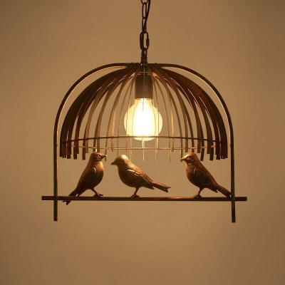 China Nordic bird lights Bedroom dining room pendant lamp Amercian country droplight(WH-VP-139) for sale