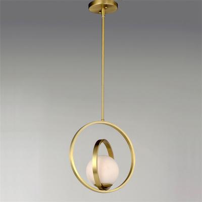 China Post Modern Pendant Light Lamp Kitchen Restaurant Study Living Room Lighting Home Round Ball Lights(WH-GP-72) for sale