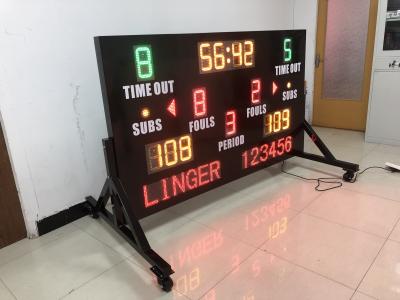 Cina TABELLONE SEGNAPUNTI ELETTRONICO DI PALLACANESTRO CON IL SEGNO MUOVENTESI in vendita