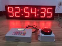 China Wireless Control Digital Led Clock With Carry Case for sale