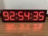 China Wireless Control Digital Led Clock With Carry Case for sale
