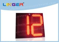 China 2-Digit LED Countdown Timer with 500mm Digit Height, IP65 Waterproof Rating, and 1000m Wireless Control for sale