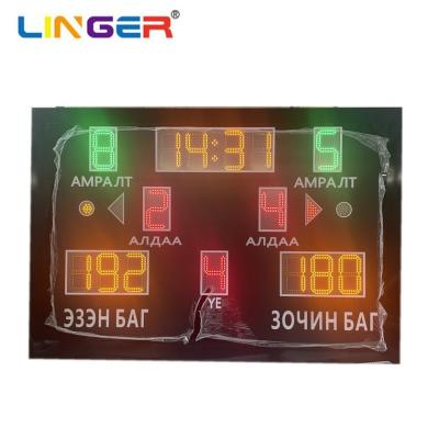 China Easy-to-Operate LED Scoreboard for Multiple Sports (Basketball, Soccer, etc.) for sale