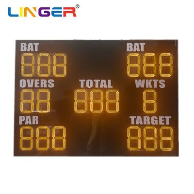 China Weatherproof Digital Cricket Scoreboard for UK Clubs & Schools for sale