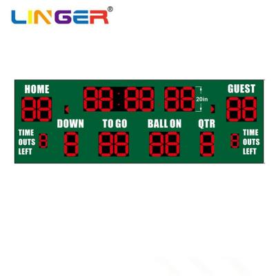 China 15ft X 6ft Customized Football Scoreboard For The Large Stadium In Guam for sale