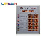 China Custom Electronic Exchange Rate Display Board 60cm x 110cm with 1