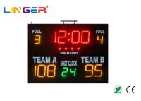 China Wireless Remote Control Portable Electronic Baseball Scoreboard 45x65cm with 14 LED Digits and Carry Bag for sale