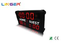 China Compact Wireless Electronic Basketball Scoreboard with 4-Inch LED Display, 22.5x47.5cm Size and IR Remote Control for sale