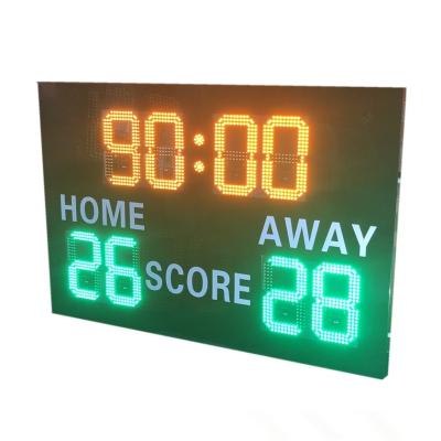 China Blue Color Wireless Football Scoreboard , Portable Digital Scoreboard Various Styles for sale