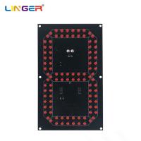 China 8 Inch 7 Segment LED Digit Component for Scoreboards - 200mm Height, 5mm Diodes, DC 5V Operation for sale