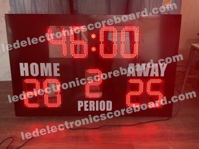 Cina Il tabellone segnapunti elettronico standard IP65 di calcio di Ecomomy LED impermeabilizza in vendita