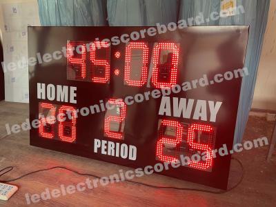 Cina Il tabellone segnapunti elettronico standard IP65 di calcio di Ecomomy LED impermeabilizza in vendita
