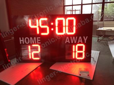 Cina Il tabellone segnapunti elettronico standard IP65 di calcio di Ecomomy LED impermeabilizza in vendita