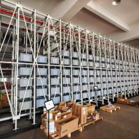China Continuous Operation Bin ASRS  Stacker Crane For Pharmaceutical Warehousing for sale