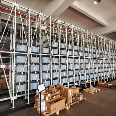 China Continuous Operation Bin ASRS  Stacker Crane For Pharmaceutical Warehousing for sale