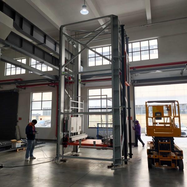 Quality Cross Level Vertical Rack Pinion Lift Transfer Precise Docking Rack & Pinion Elevator for sale
