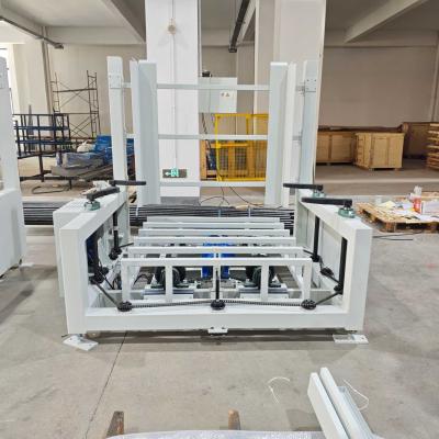 China Linear Guide Lifting Pallet Stacker Accurate Positioning Counterbalance For Conveyor for sale