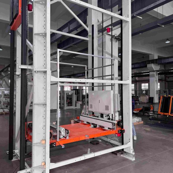 Quality Automated  ASRS Rack Pinion Lift Floor Docking Rack And Pinion Vertical Lift for sale