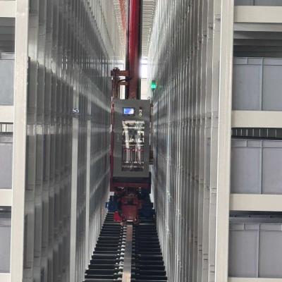 China High Space Utilization Remote Control Bin Stacker Crane For Automated Logistics Centers for sale