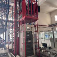 China High Precision Pallet Stacker Crane Systems Double Column Pallet Storage 2000kg for sale