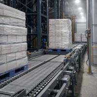 China WMS Integrated Auto Storage System Cold Chain Pallet Automatic Racking System for sale