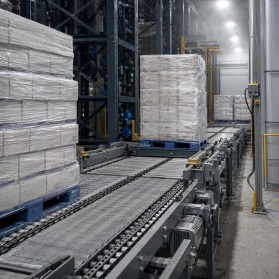 China WMS Integrated Auto Storage System Cold Chain Pallet Automatic Racking System for sale