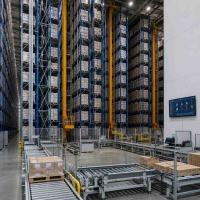 China Low Temperature -25℃ Auto Storage System Continuous Automated Vertical Storage Rack for sale