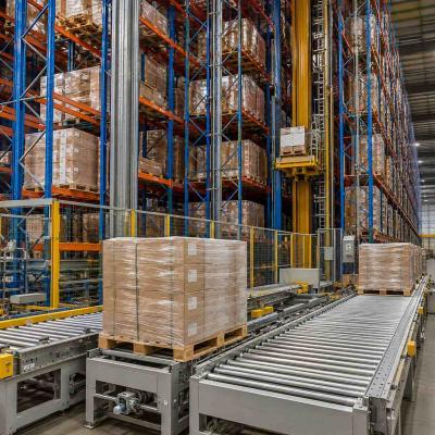 China Low Temperature -25℃ Auto Storage System Continuous Automated Vertical Storage Rack for sale