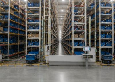 China Overhead Rail Bin Stacker Crane for Automated Box Storage Systems for sale