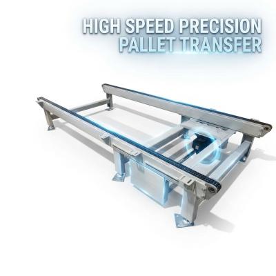 China Automatic Detection Empty Pallet Destacker for Distribution Systems and Conveyor Integration for sale