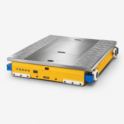 China 1500kg LiFePO4 Battery Two-Way Pallet Shuttle for Automated Pallet Storage for sale