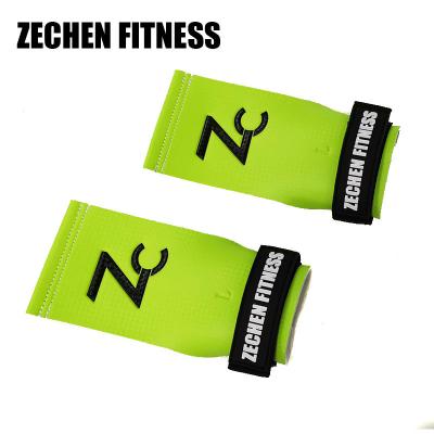 China De groene Gymnastiek- Handschoenen voor Crossfit-de Gymnastiek van de Koolstofpalm overhandigen Grepen beschermen Te koop