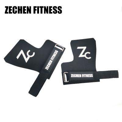 Cina Palma di cuoio di ginnastica del microfiber del crossfit di qualità dell'alto grado proteggere le prese di allenamento in vendita