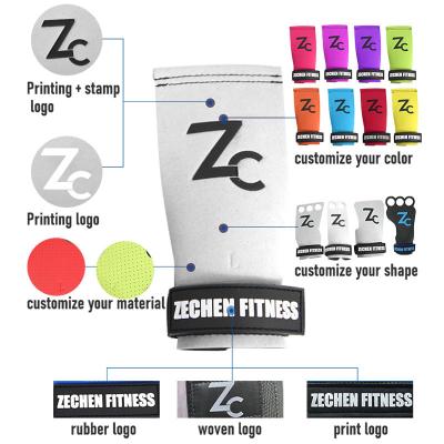 Cina Cuoio del microfiber della pelle scamosciata di forma fisica della palestra nessun manopole di Crossfit del foro in vendita